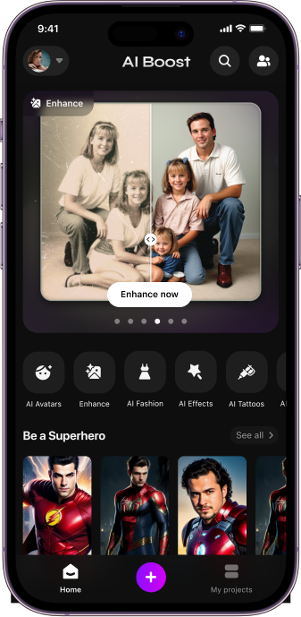 AI Boost – AI Photo/Video Editor